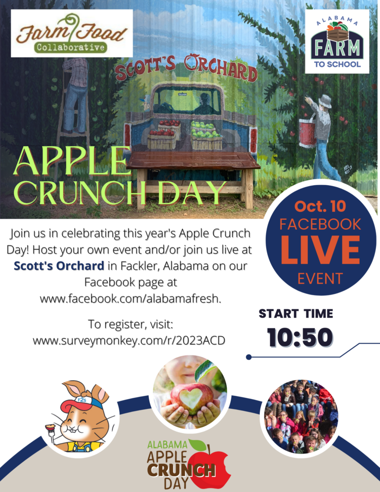 Apple Crunch Day – Alabama Agriculture & Industries – Farm to School