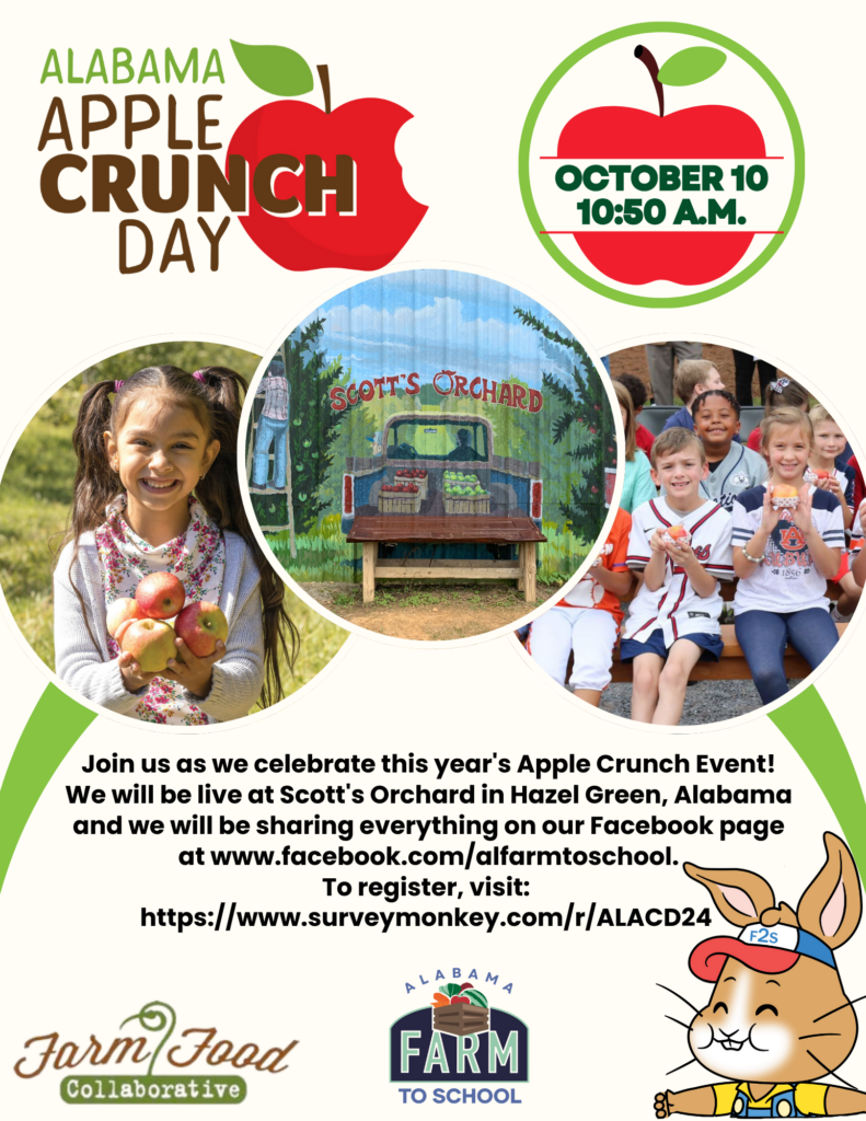 Apple Crunch Day – Alabama Agriculture & Industries – Farm to School